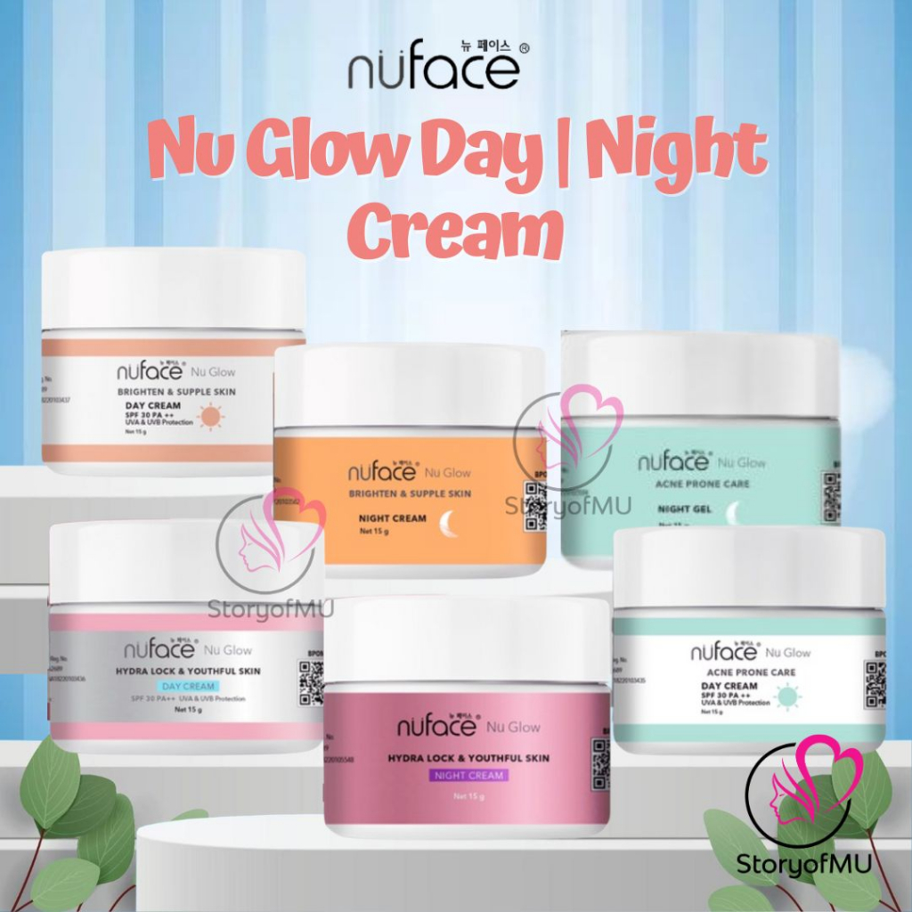 Jual NUFACE Nu Glow Day & Night Cream 15gr - Night Cream Day Cream ...