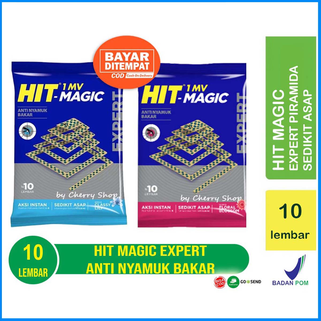 Jual [SEDIKIT ASAP] [OBAT BAKAR NYAMUK] Hit Magic Expert Piramida Anti ...