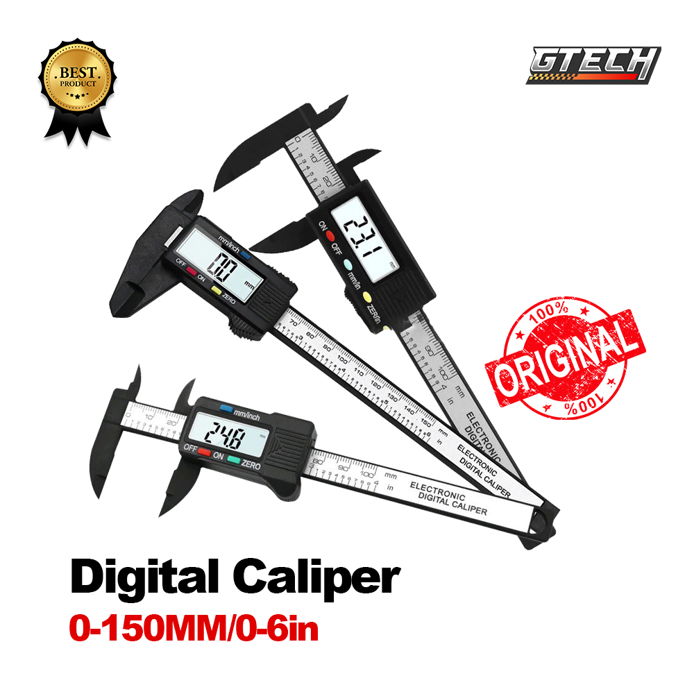 Jual Digital Caliper Meter Jangka Digital 0-150MM Jangka Caliper Sorong Sigmat Digital LCD ...