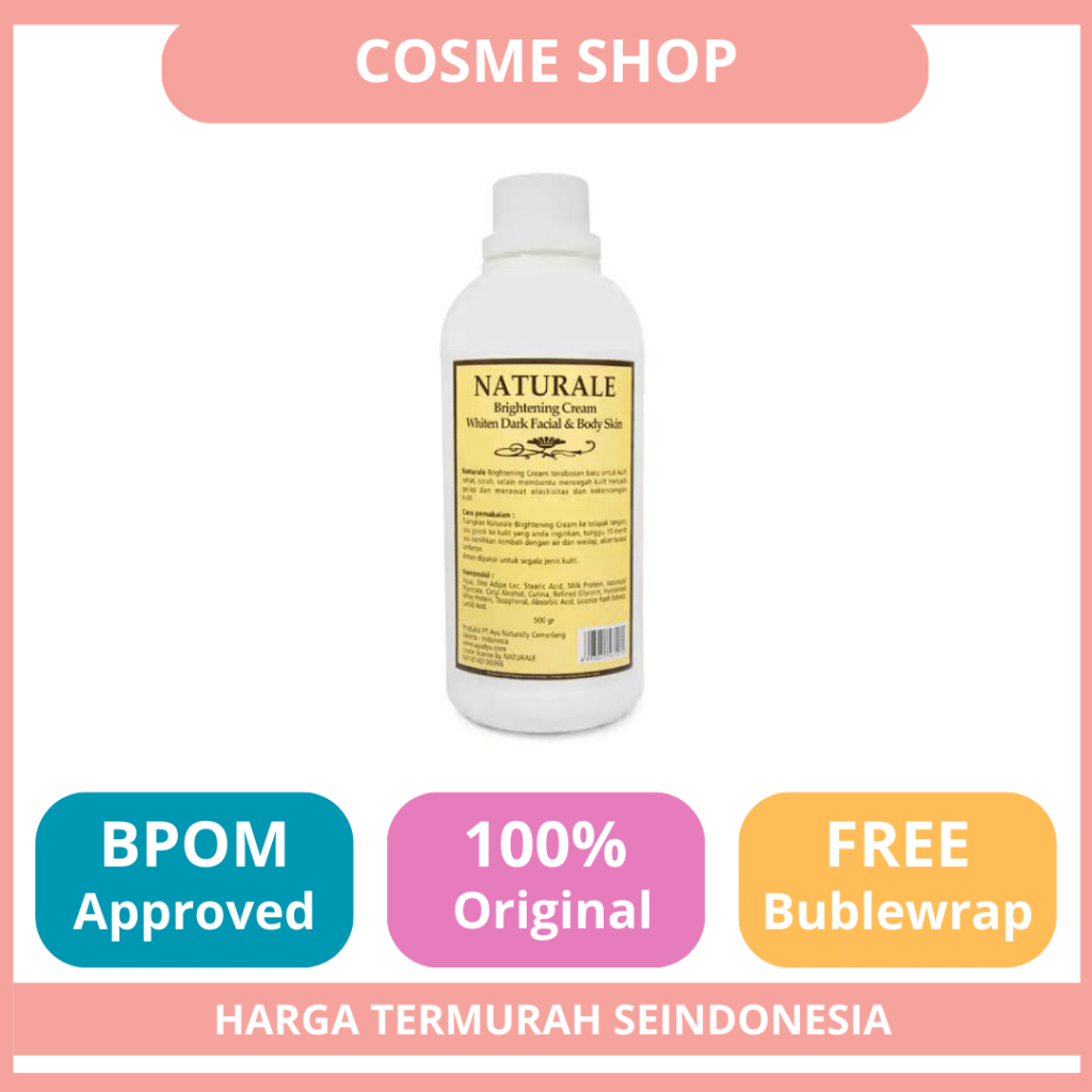 Jual NATURALE BRIGHTENING CREAM/BLEACHING BADAN | Shopee Indonesia