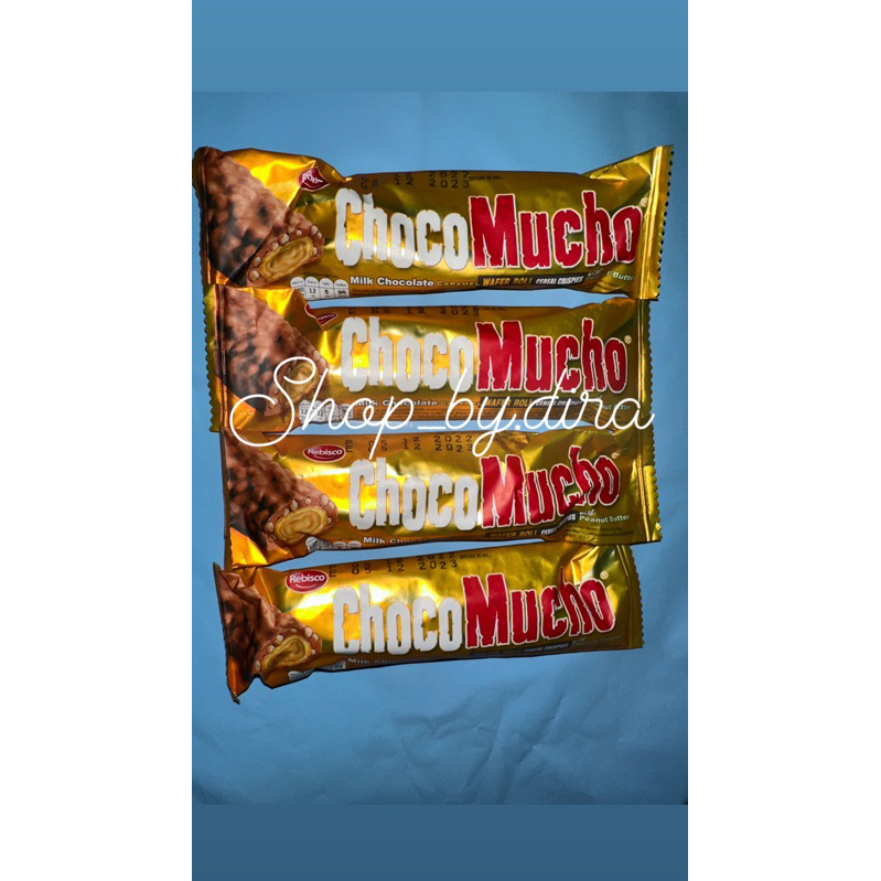 Jual Choco Mucho Milk Chocolate with Caramel/Snack Thailand | Shopee ...
