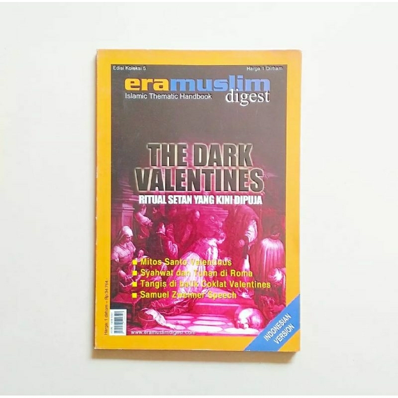 Jual MAJALAH ERAMUSLIM DIGEST THE DARK VALENTINES Ritual Setan Yang ...