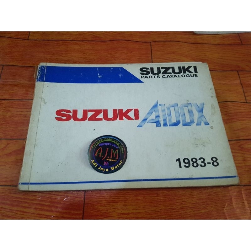 Jual Buku Part Catalog Katalog Copian Suzuki A100X A100 X 1983 | Shopee ...