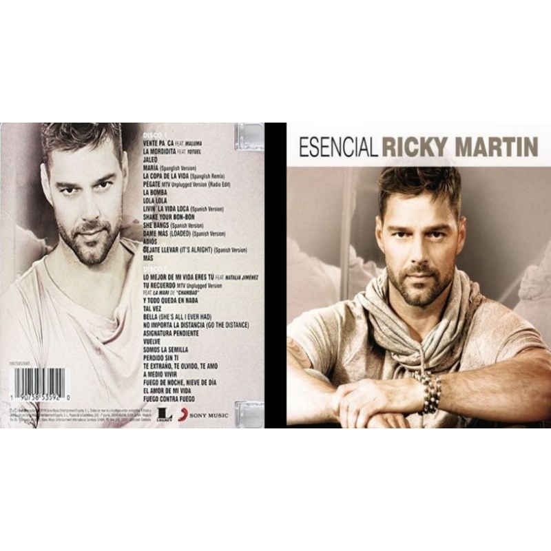 Jual cd ricky martin album esencial 2018 | Shopee Indonesia