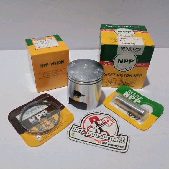 Jual PISTON KIT SEHER SET RING SUZUKI TS125 TS 125 OS/SIZE STANDAR STD 25 50 75 100 125 150 175 ...