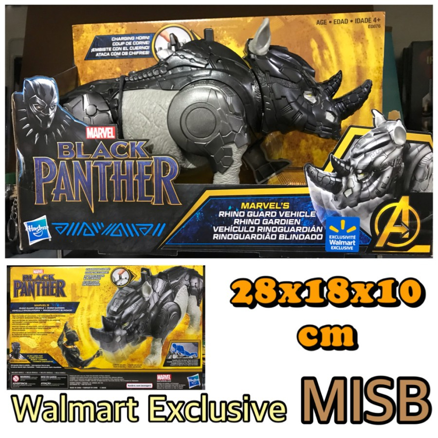 Jual Hasbro Black Panther MARVEL's RHINO GUARD VEHICLE - Walmart ...
