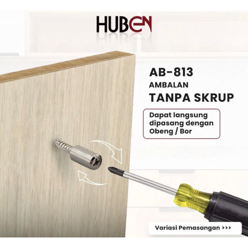 Jual AB-813 Pen Ambalan Kayu Besi Bulat Sekrup Siku Penyangga Rak ...