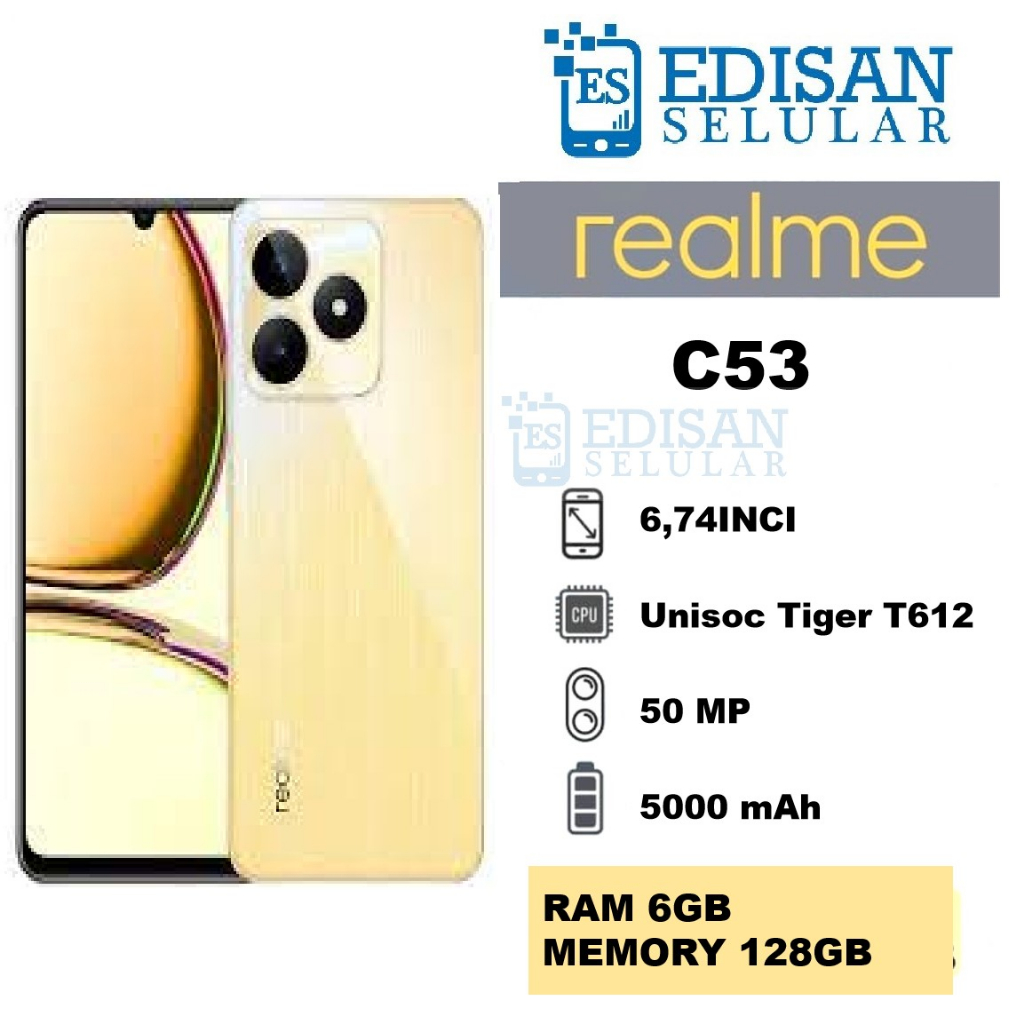 Jual REALME C53 6/128GB GARANSI RESMI | Shopee Indonesia