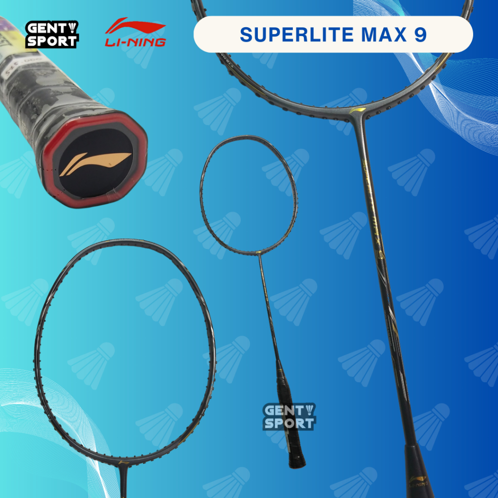 Jual LINING SUPERLITE MAX 9 RAKET BADMINTON ORIGINAL bisa COD | Shopee ...