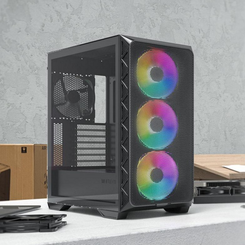 Jual MONTECH AIR 903 MAX ARGB BLACK MID TOWER PC CASE CASING GAMING ...