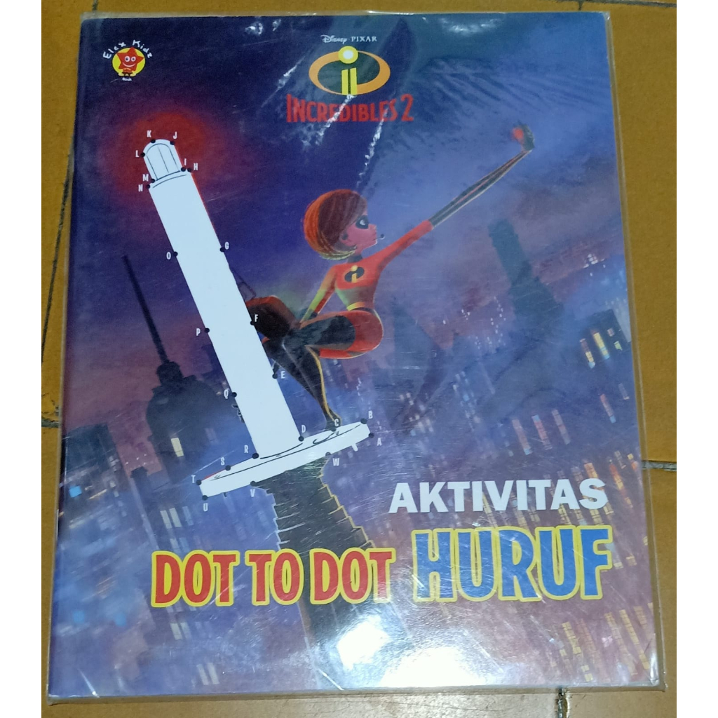 Jual Aktivitas Incredibles 2 - Dot to Dot Huruf | Shopee Indonesia