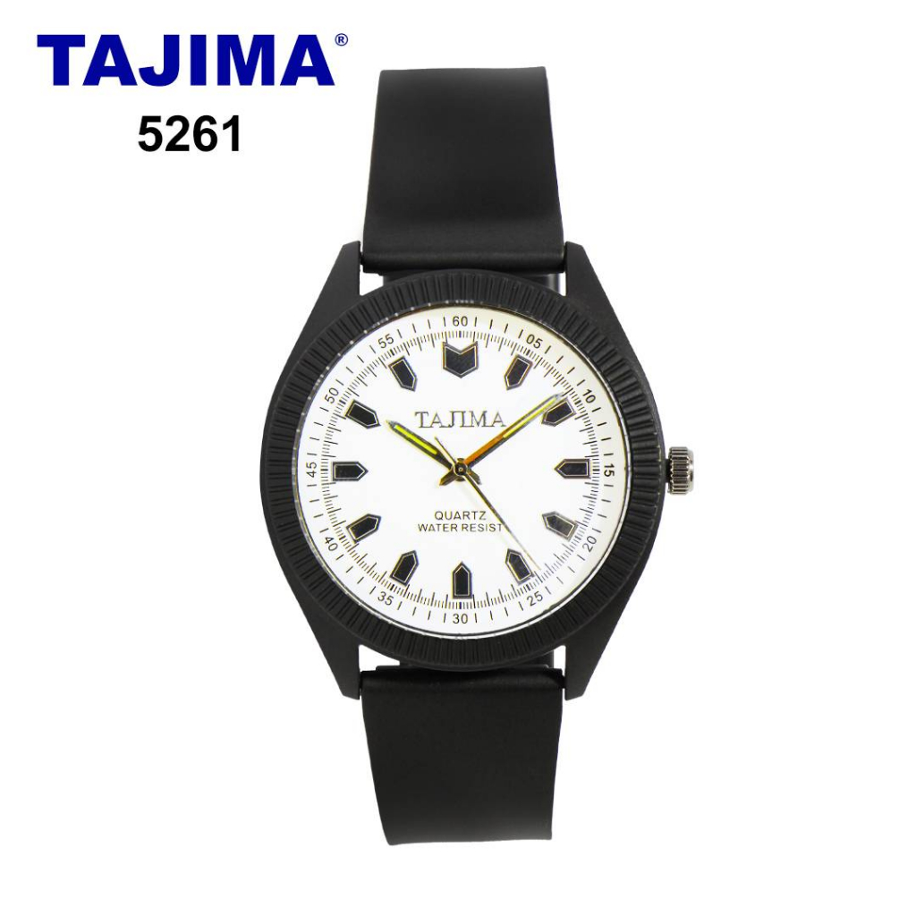 Jual Jam Tangan Tajima Analog Pria 5261 Tahan Air Original Garansi 1 ...