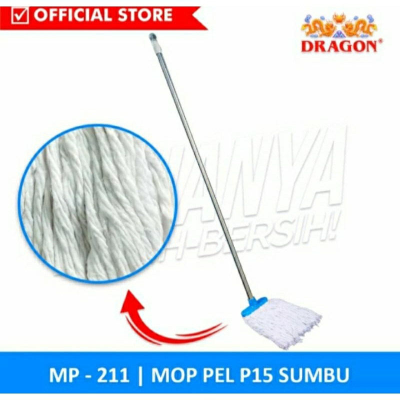 Jual Pel Mop P15 Sumbu Merk Dragon | Shopee Indonesia