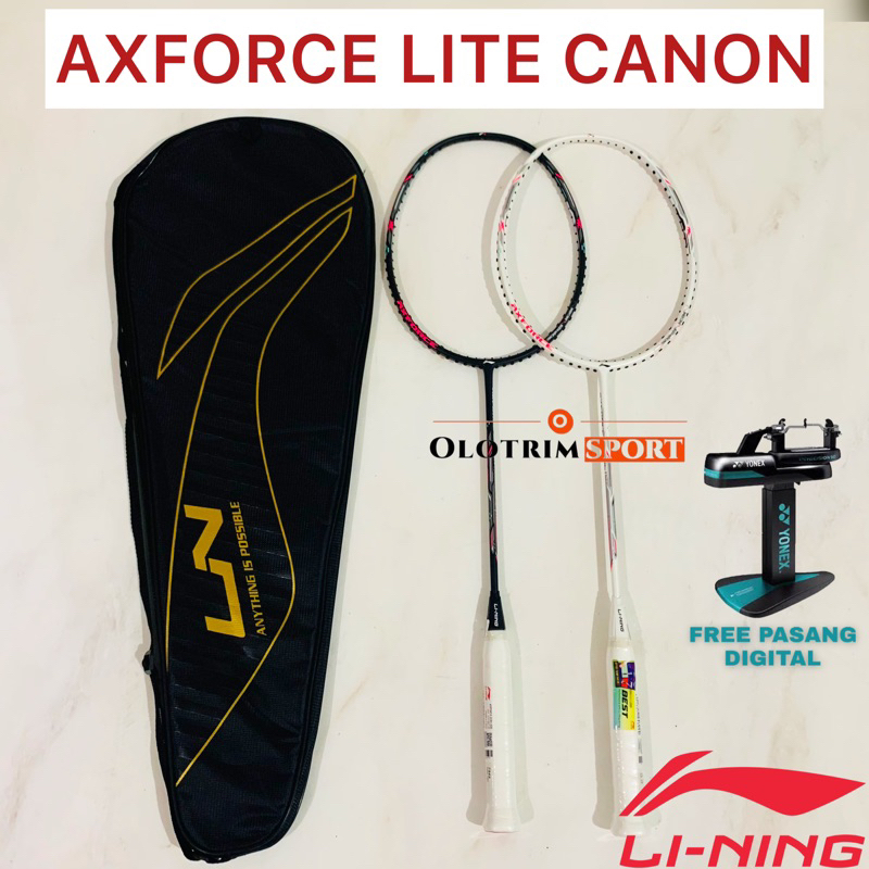 Jual Raket Badminton LINING AXFORCE LITE CANNON 6u 5u 4u Ax Force CANON ...