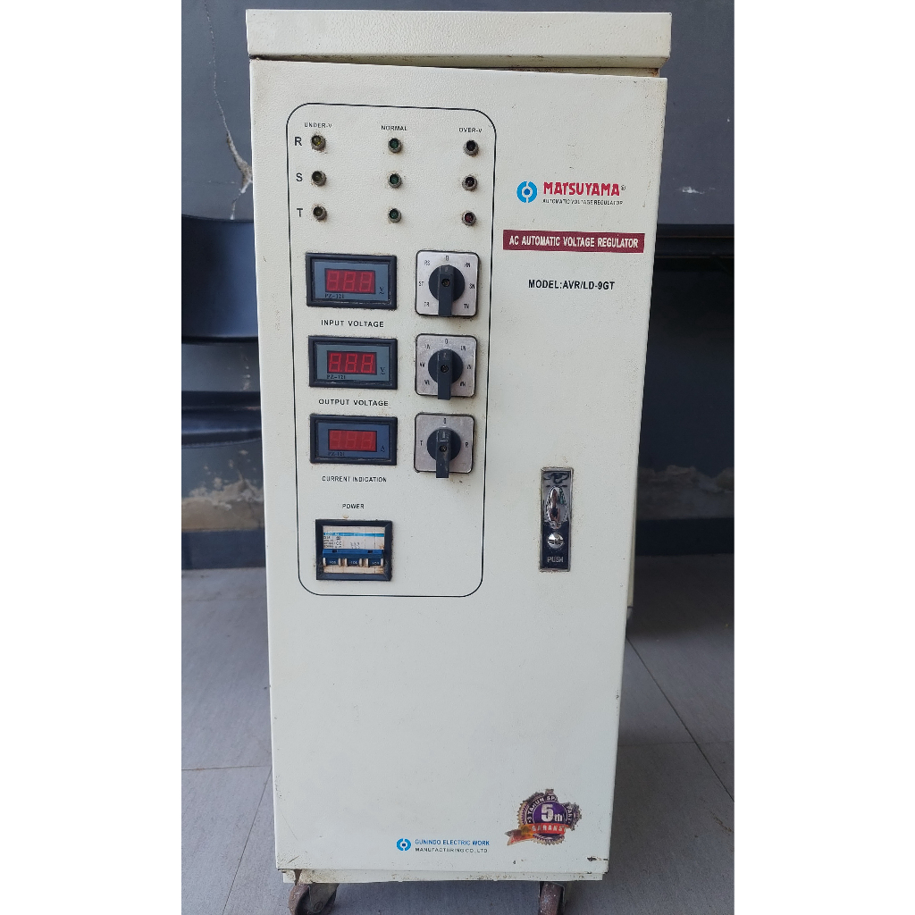 Jual Stabilizer Listrik MATSUYAMA 9 Kva Digital 3Phase | Shopee Indonesia