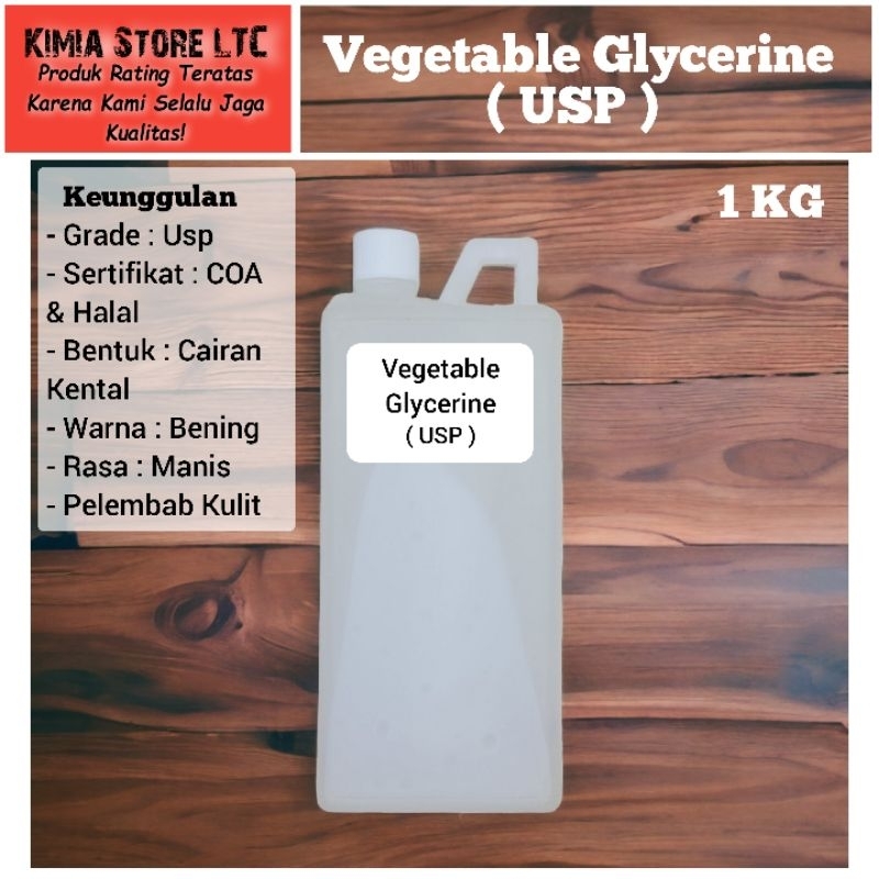 Jual VG 1 KG USP 99,7 / VEGETABLE GLYCERINE 1 KG USP 99,7 / Gliserol ...