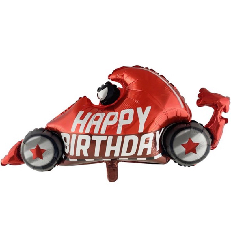 Jual Balon happy Birthday kendaraan racing ban mobil roda mobil balap ...