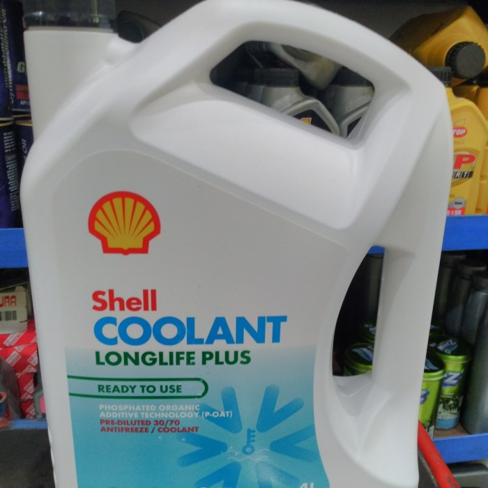 Jual Air Radiator Shell Coolant Longlife Plus 4 Liter | Shopee Indonesia