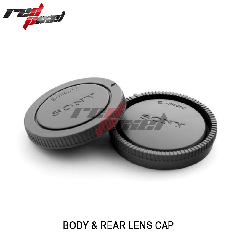 Jual BODY CAP & LENS REAR CAP COVER SONY NEX ALPHA E-MOUNT TUTUP BODY ...