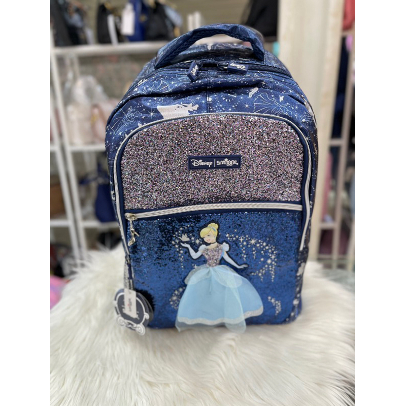 Jual Tas Ransel Anak Smiggle Blue Disney Princess Classic Backpack ...