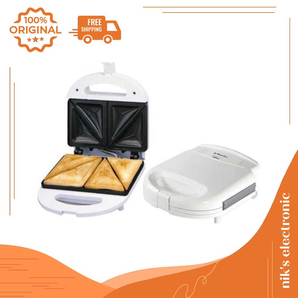 Jual ORIGINAL 100% | MIYAKO Sandwich Toaster - Miyako TSK258 | MIYAKO ...