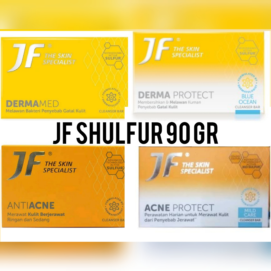Jual Jf Sulfur 90gr Sabun Batang Gatal dan Biang Keringat | Shopee ...