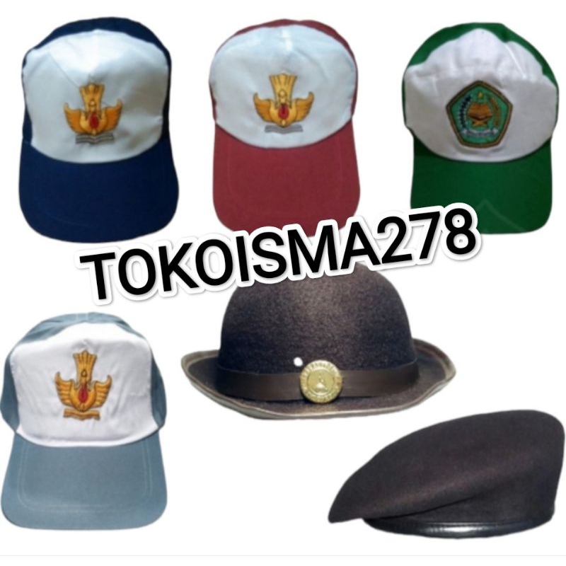 Jual TOPI SEKOLAH,TOPI SD,TOPI MI,TOPI SMP,TOPI SMA,TOPI PRAMUKA ...