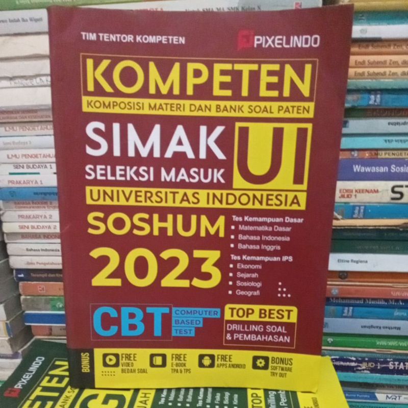 Jual Simak UI Seleksi SOSHUM 2023 | Shopee Indonesia
