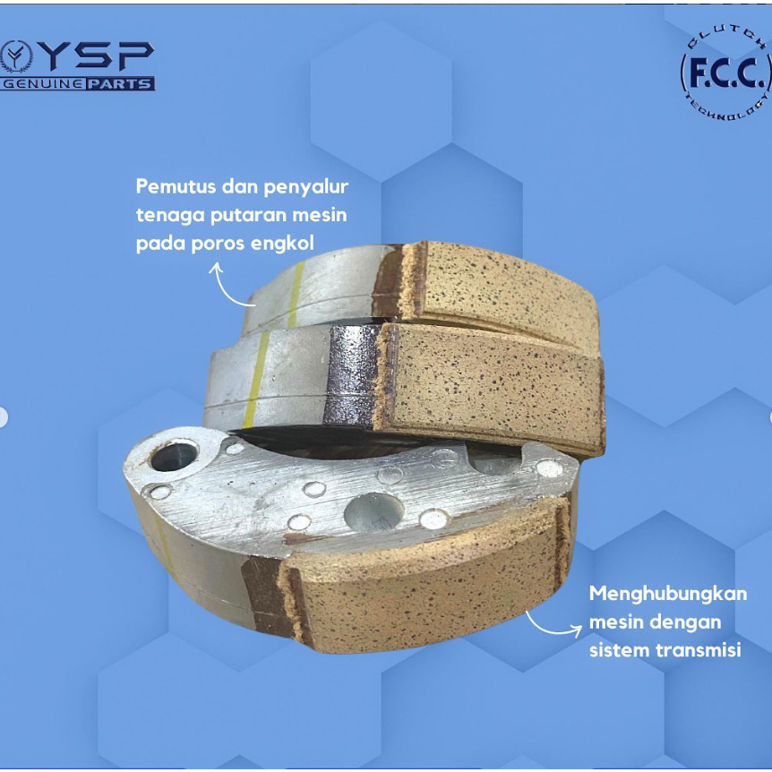 Jual MIO J - KAMPAS GANDA SET MIO J 115 Mio 115 fi X ride 115 Kampas ...