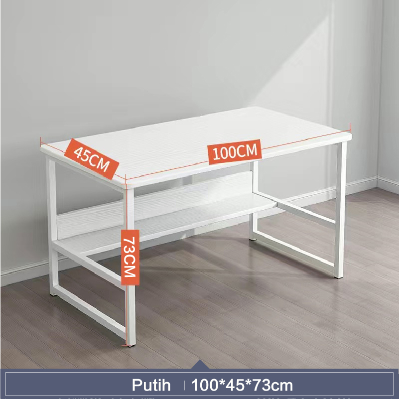 Jual Damaindah Meja Belajar Kayu Set Kursi / Meja Belajar Minimalis ...