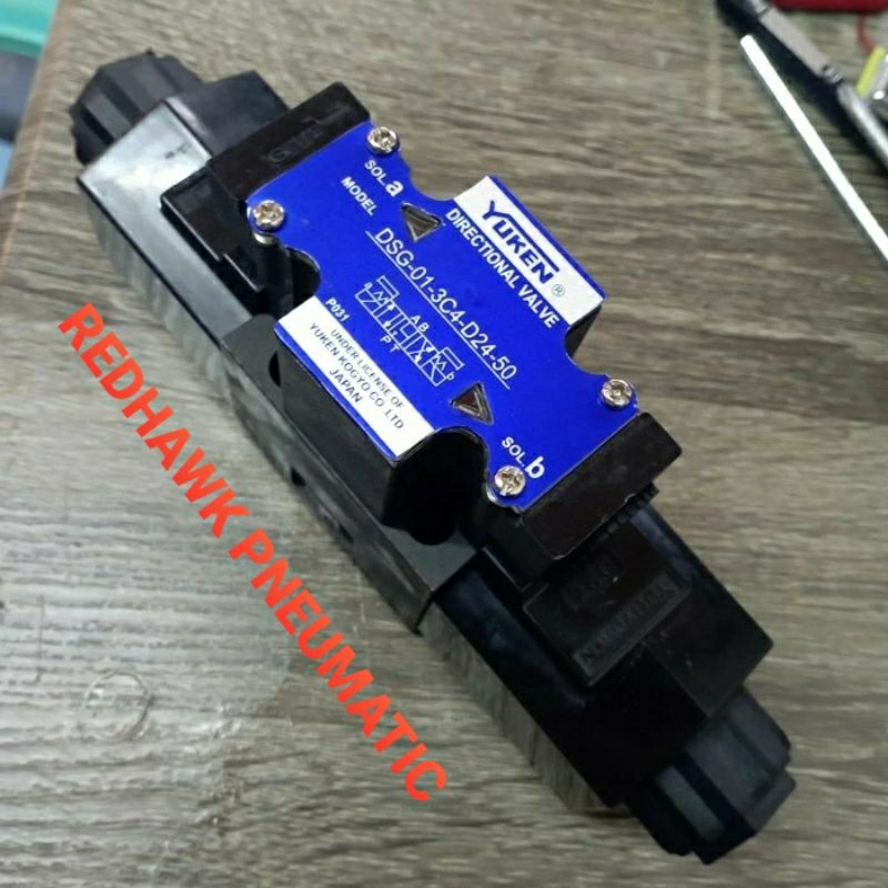 Jual DSG 01-3C4-DC24-50 DSG 01-3C4-AC220 / YUKEN DC24 VDC SOLENOID ...