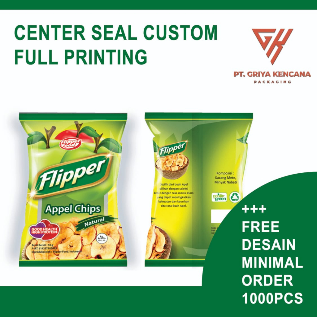 Jual JASA CETAK CENTER SEAL CUSTOM KEMASAN FULL PRINTING KOPI FROZEN ...