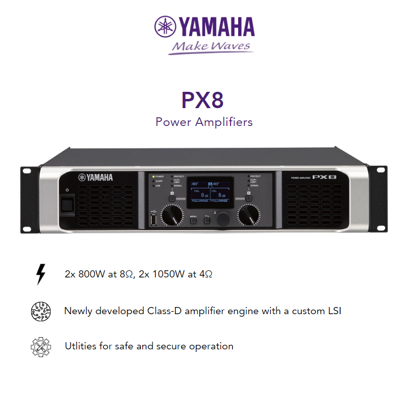Jual YAMAHA PX8 PX 8 PX-8 POWER AMPLIFIERS | Shopee Indonesia