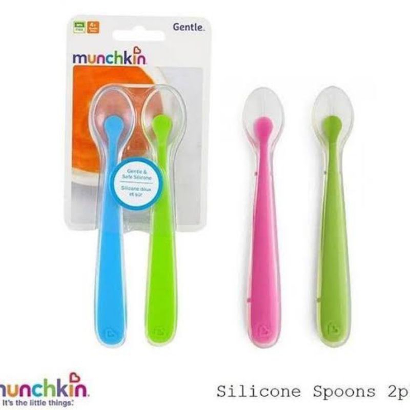 Jual Munchkin silicon spoon 2 pcs | Shopee Indonesia