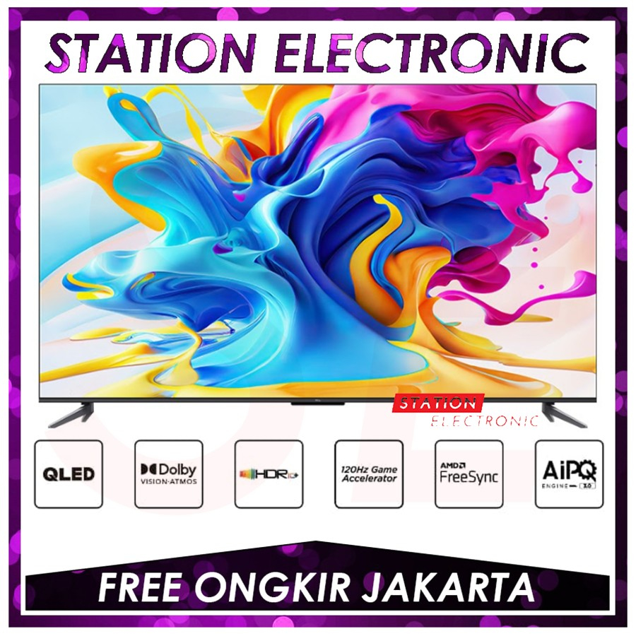 Jual TV TCL 55C645 QLED 4K UHD Google TV 55 INCH C645 SMART TV HDR10+ DOLBY | Shopee Indonesia