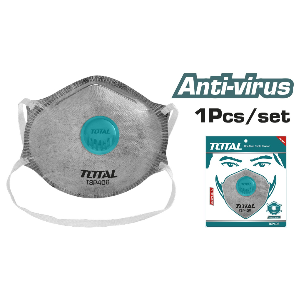 Jual Total Tools - Masker Debu Anti-Virus Safety Mask TSP408 | Shopee ...