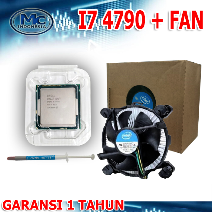 Jual Processor Intel Core i7 4790 Haswell + FAN | Shopee Indonesia