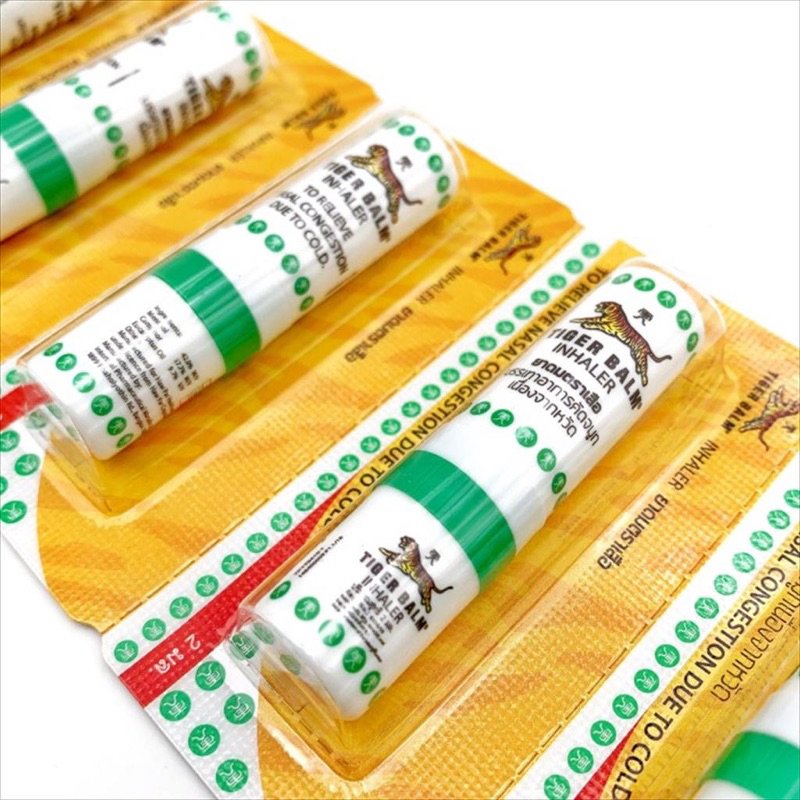 Jual Tiger Balm Inhaler Original Thailand 2 in 1 | Shopee Indonesia