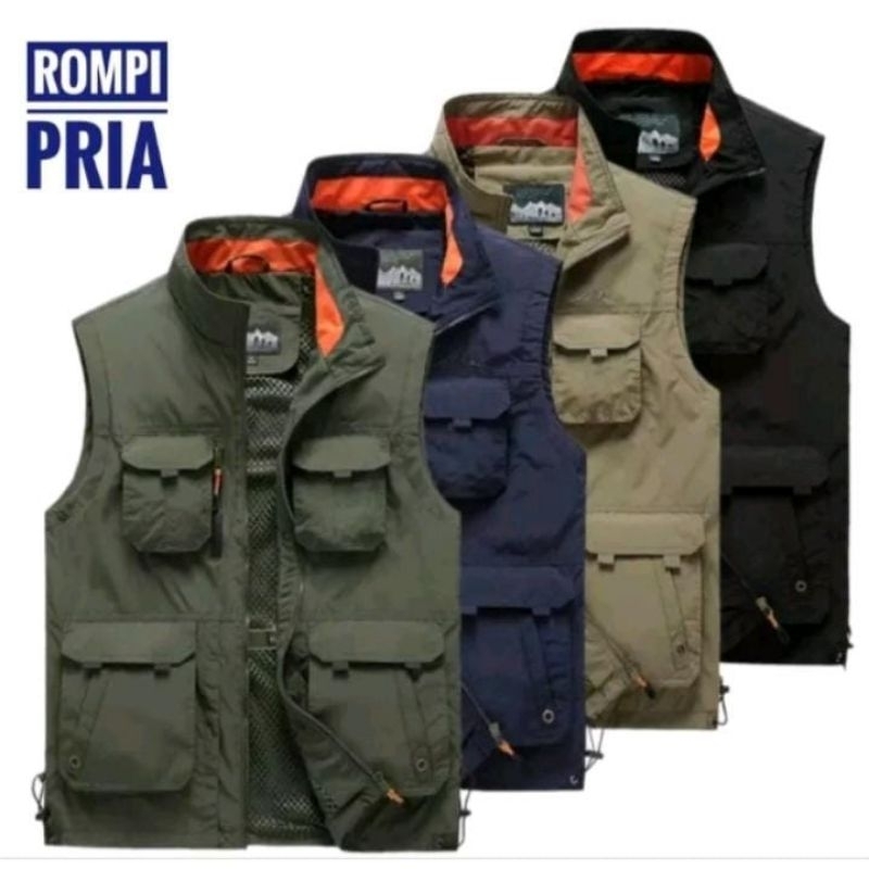 Jual Rompi pria - Rompi katun - Rompi terlaris / Rompi keren / rompi ...
