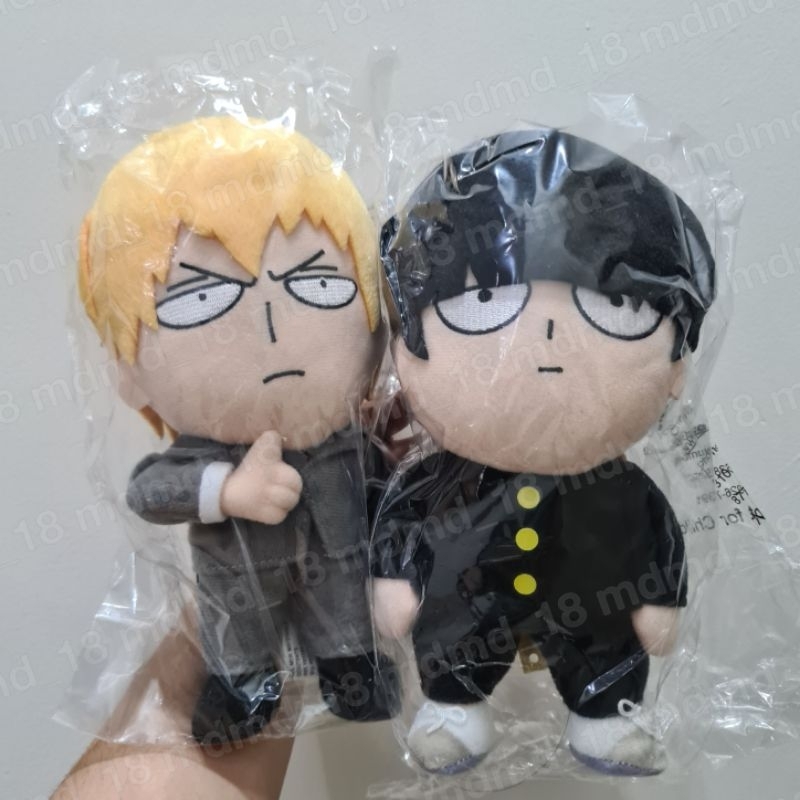 Jual OFFICIAL MOB PSYCHO 100 MP100 MOB AND REIGEN ARATAKA 8" PLUSH ...