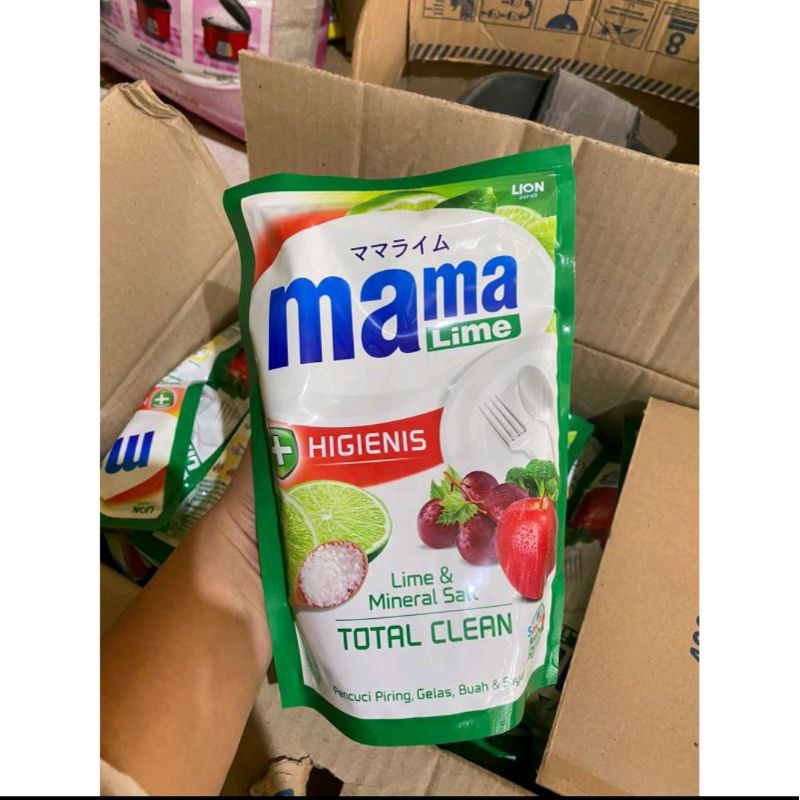 Jual MAMA Lime TOTAL CLEAN 680ml | Shopee Indonesia