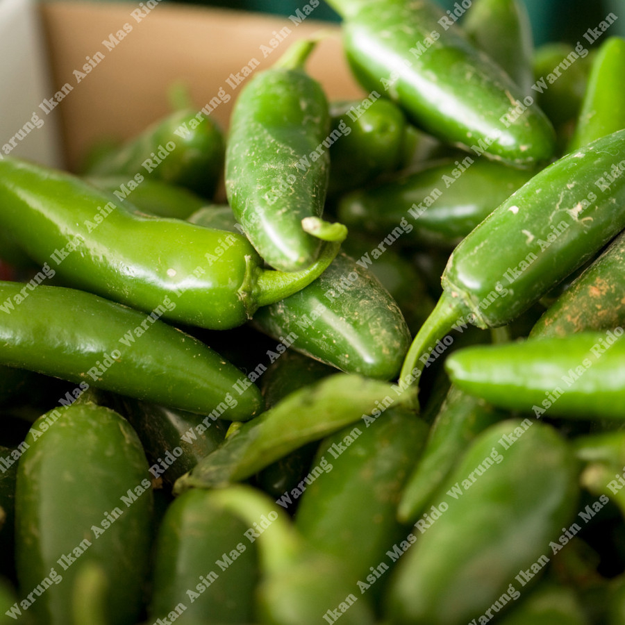 Jual Cabai Jalapeno Segar 1 Kg Cabe Hijau Acar Sayur Segar | Shopee ...