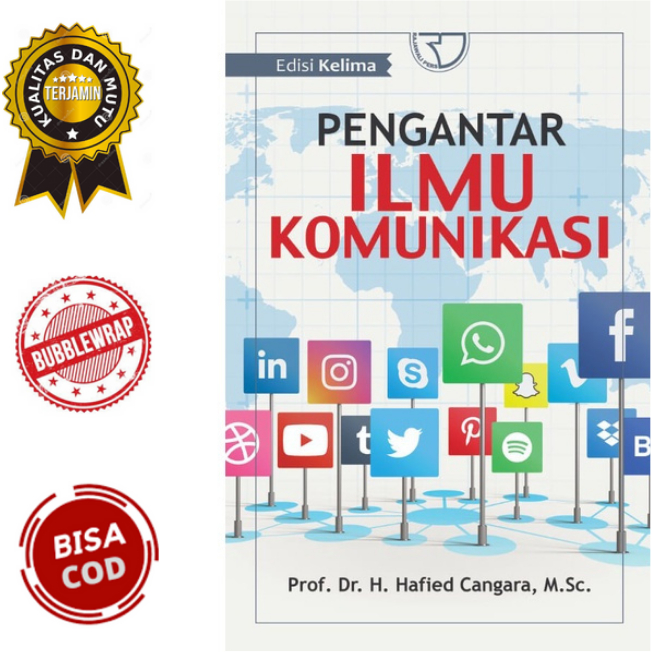 Jual Buku Pengantar Ilmu Komunikasi Edisi 5 – Hafied Cangara | Shopee Indonesia