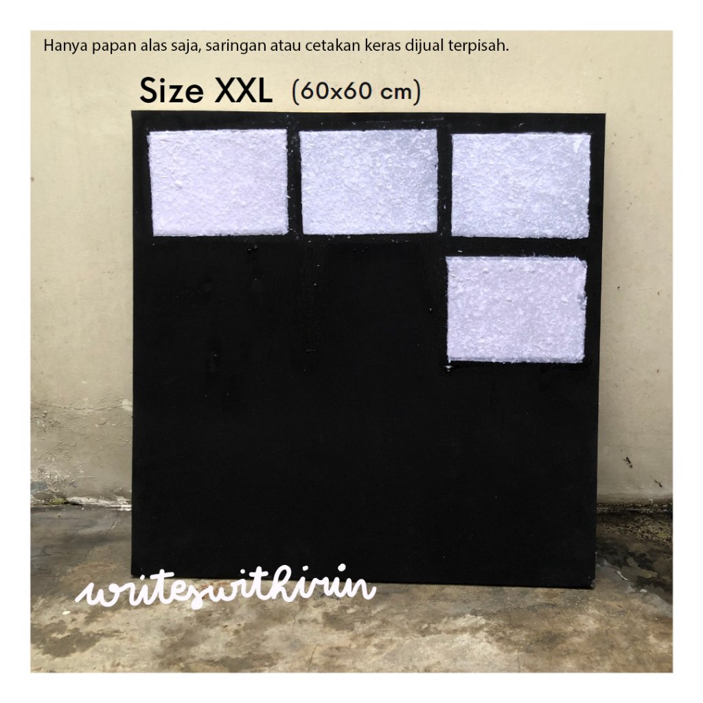 Jual (writeswithirin) Papan Alas Kertas Daur Ulang | Shopee Indonesia