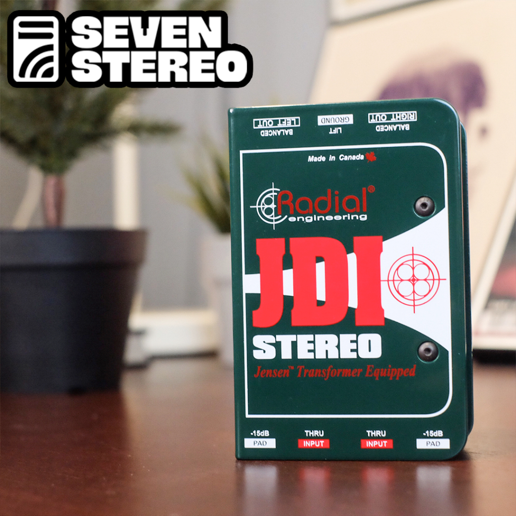 Jual Radial JDI Stereo 2-channel Passive Instrument Direct Box | Shopee ...
