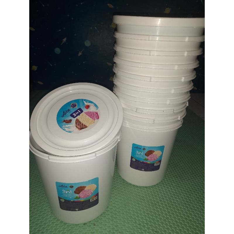 Jual EMBER BEKAS ESKRIM 8 LITER | Shopee Indonesia