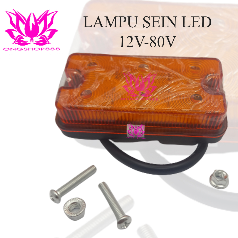 Jual Lampu Sein LED Forklift 12V - 80V Turn Light Lamp SEN | Shopee ...