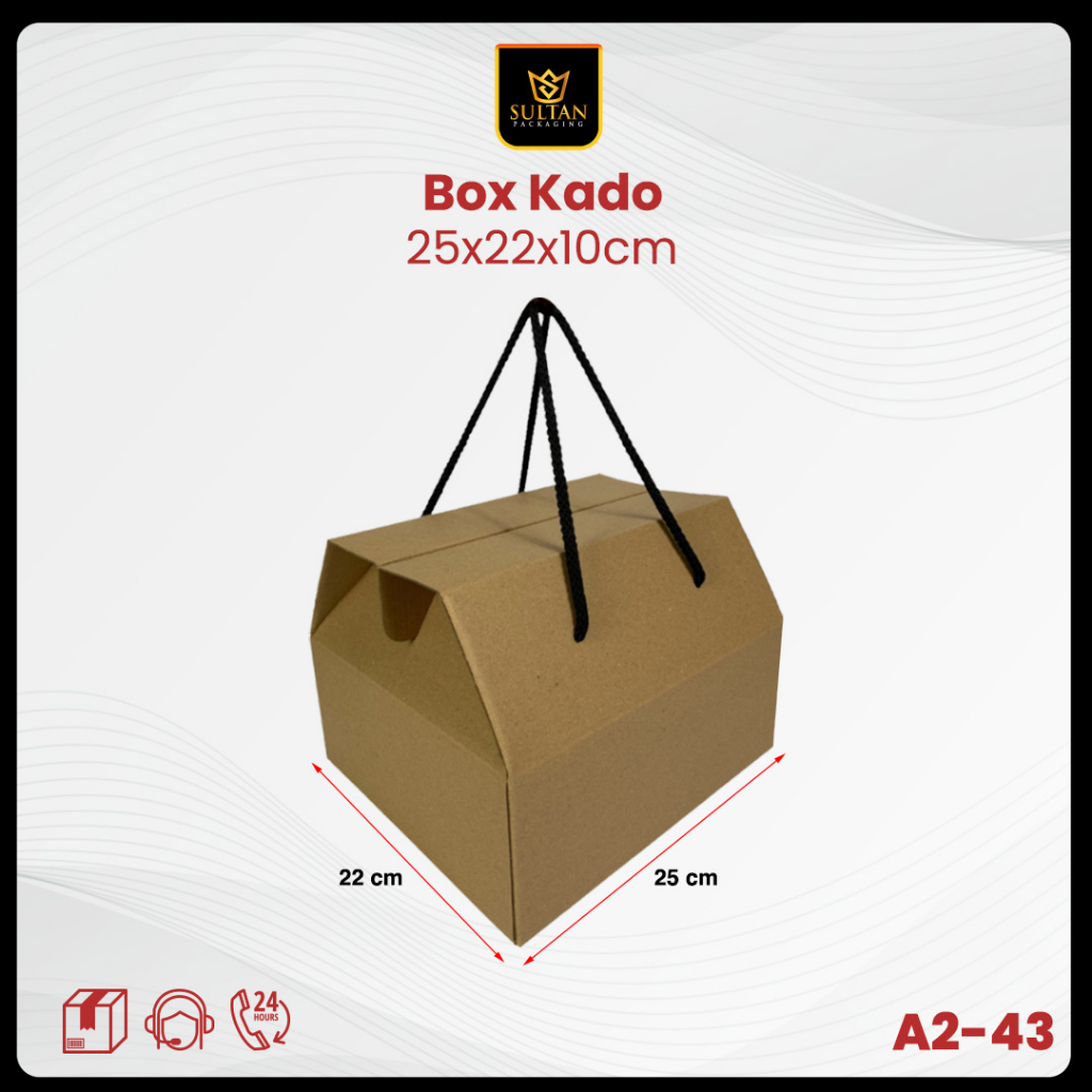 Jual Box Hampers - Dus Box Hadiah Kardus Jumbo Gable Tentengan - A2-43 | Shopee Indonesia