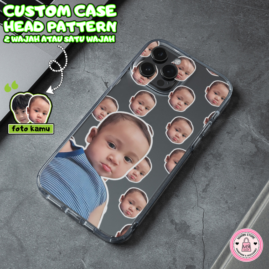 Jual #FCS Marinstore Custom case Hitam atau bening face case bisa ...