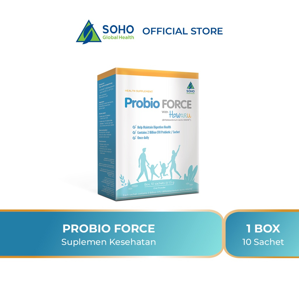 Jual PROBIO FORCE 10 SACHET | Shopee Indonesia